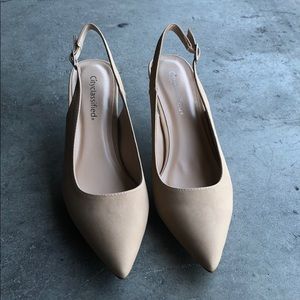 Cityclassified | Shoes | Cityclassified Womens Slingback Kitty Heels ...